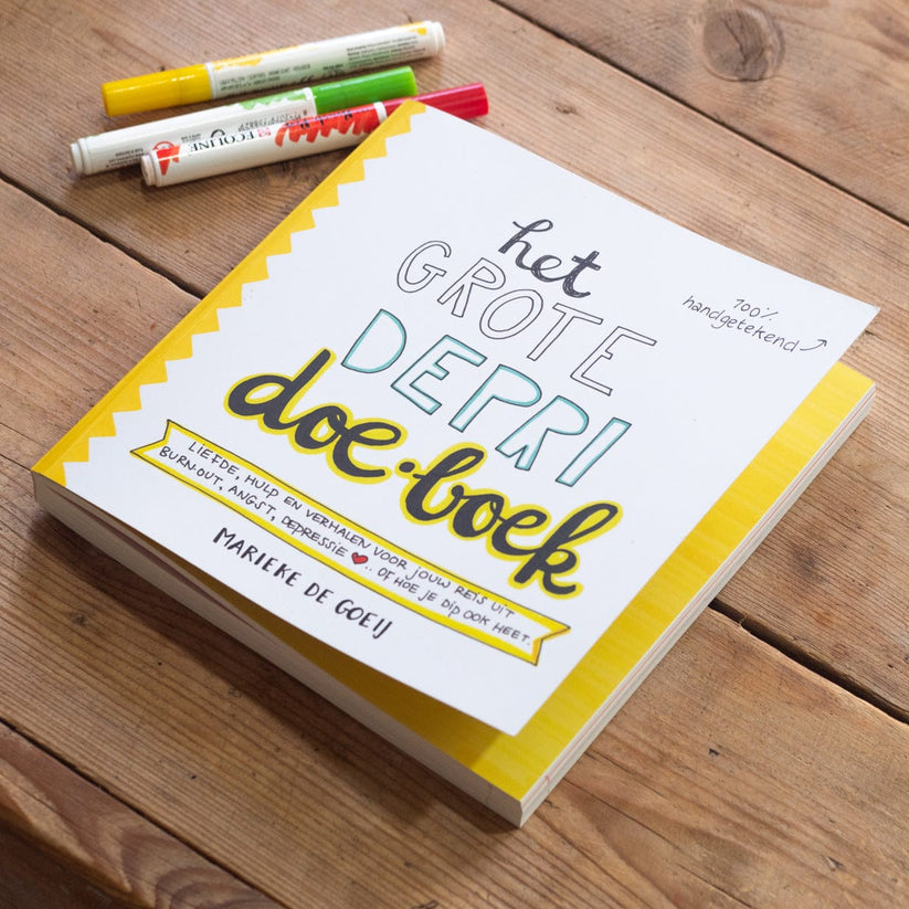 Het Grote Depri Doe Boek | gratis verzending | direct in huis